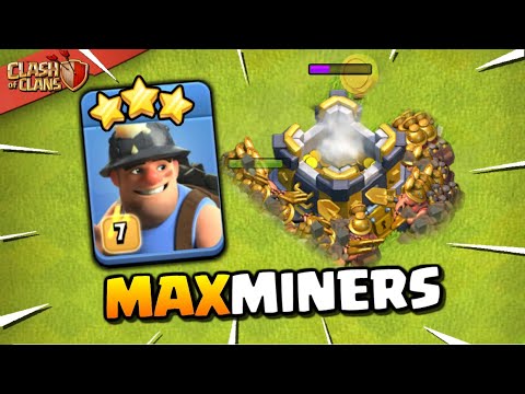MINERS at MAX LEVEL = META for 2020 (Clash of Clans) - YouTube