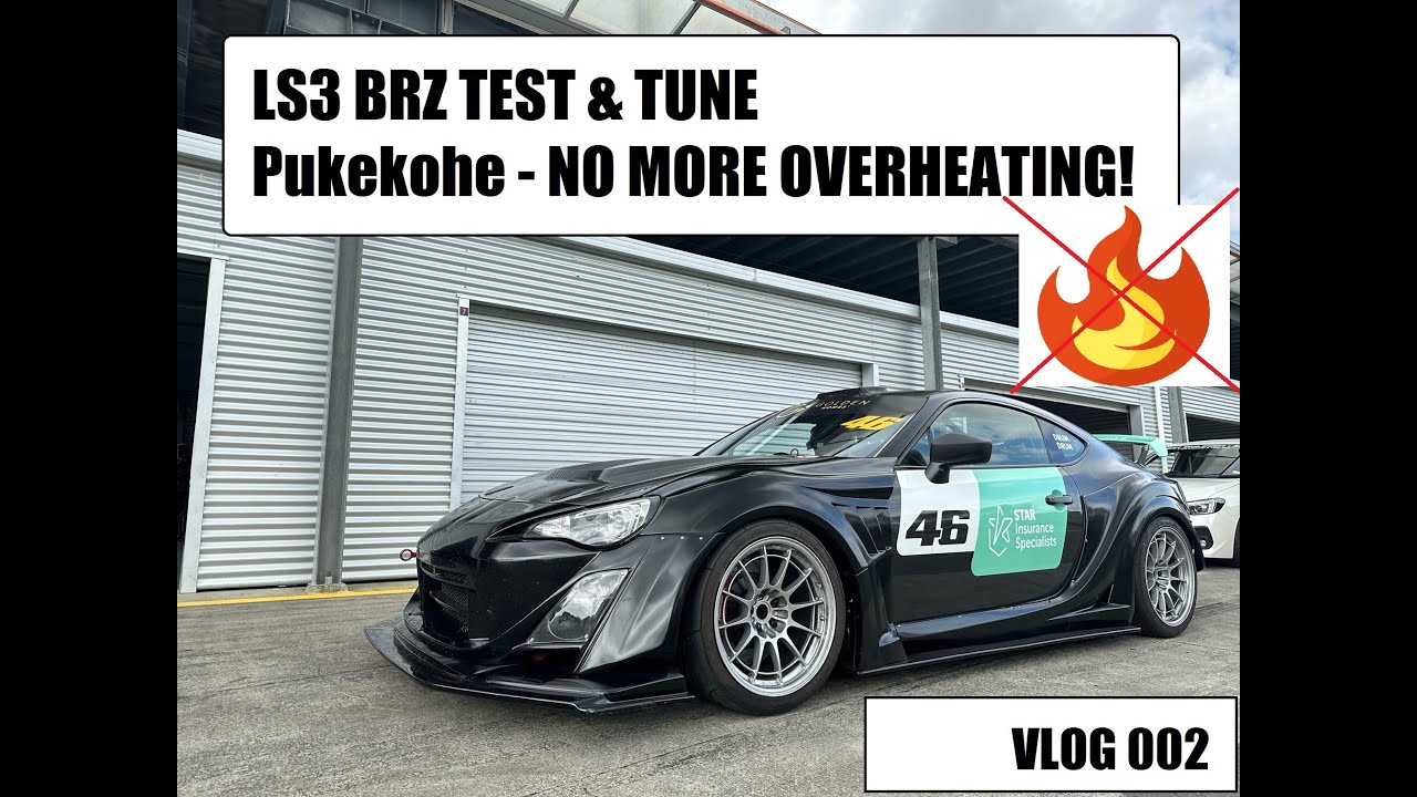 VLOG :002 LS3 Swapped BRZ Test and tune at Pukekohe - YouTube