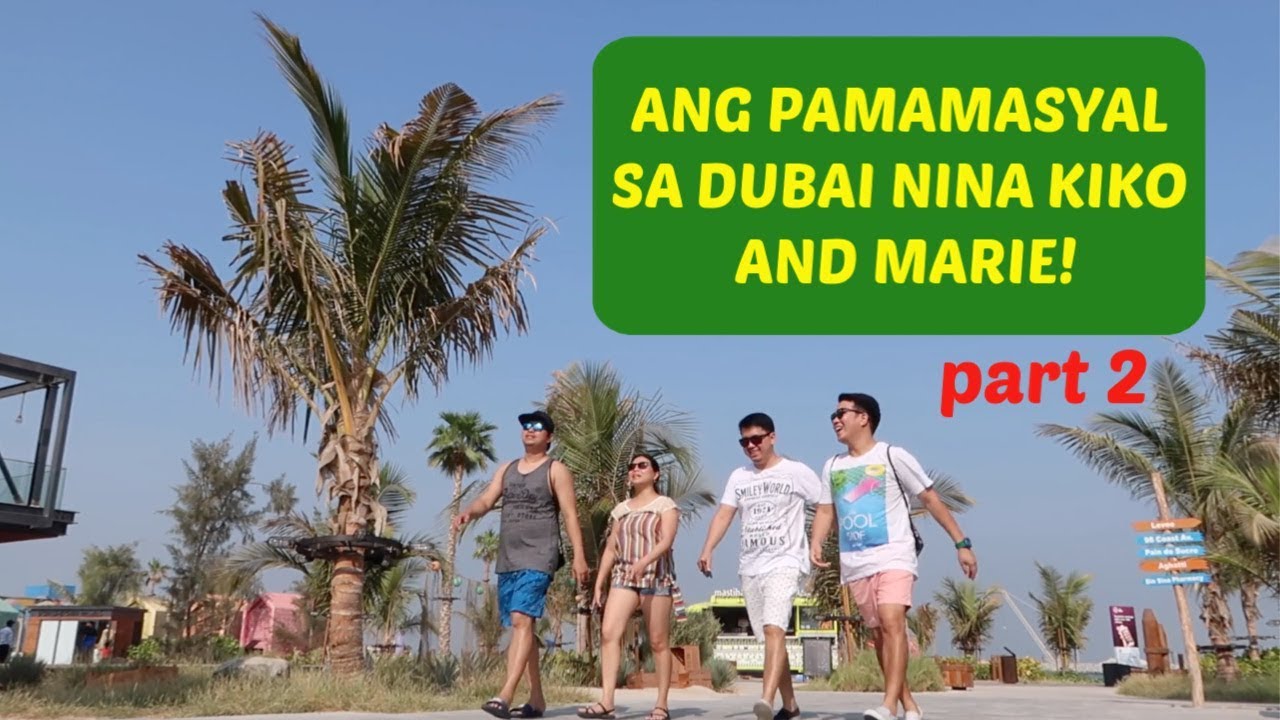 BURJ AL ARAB OPEN BEACH | LA MER | WATERFRONT DUBAI VISIT WITH KIKO AND ...