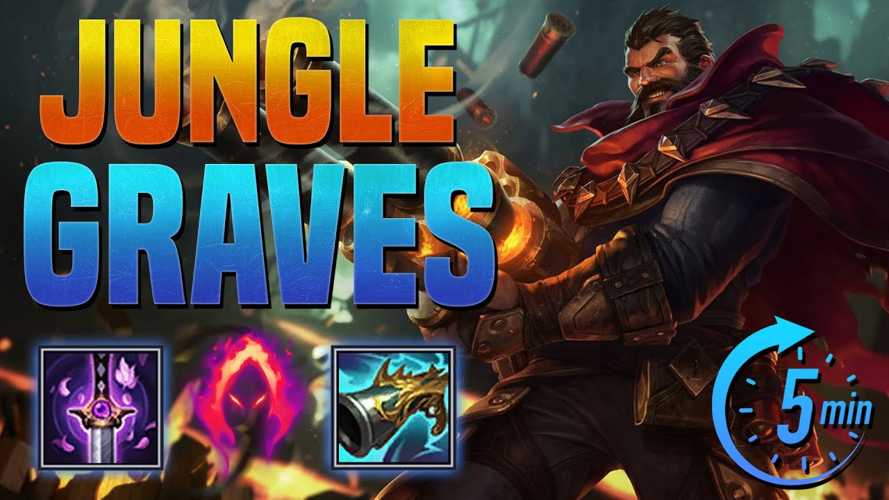 5x Red Build Graves Jungle League Of Legends Youtube