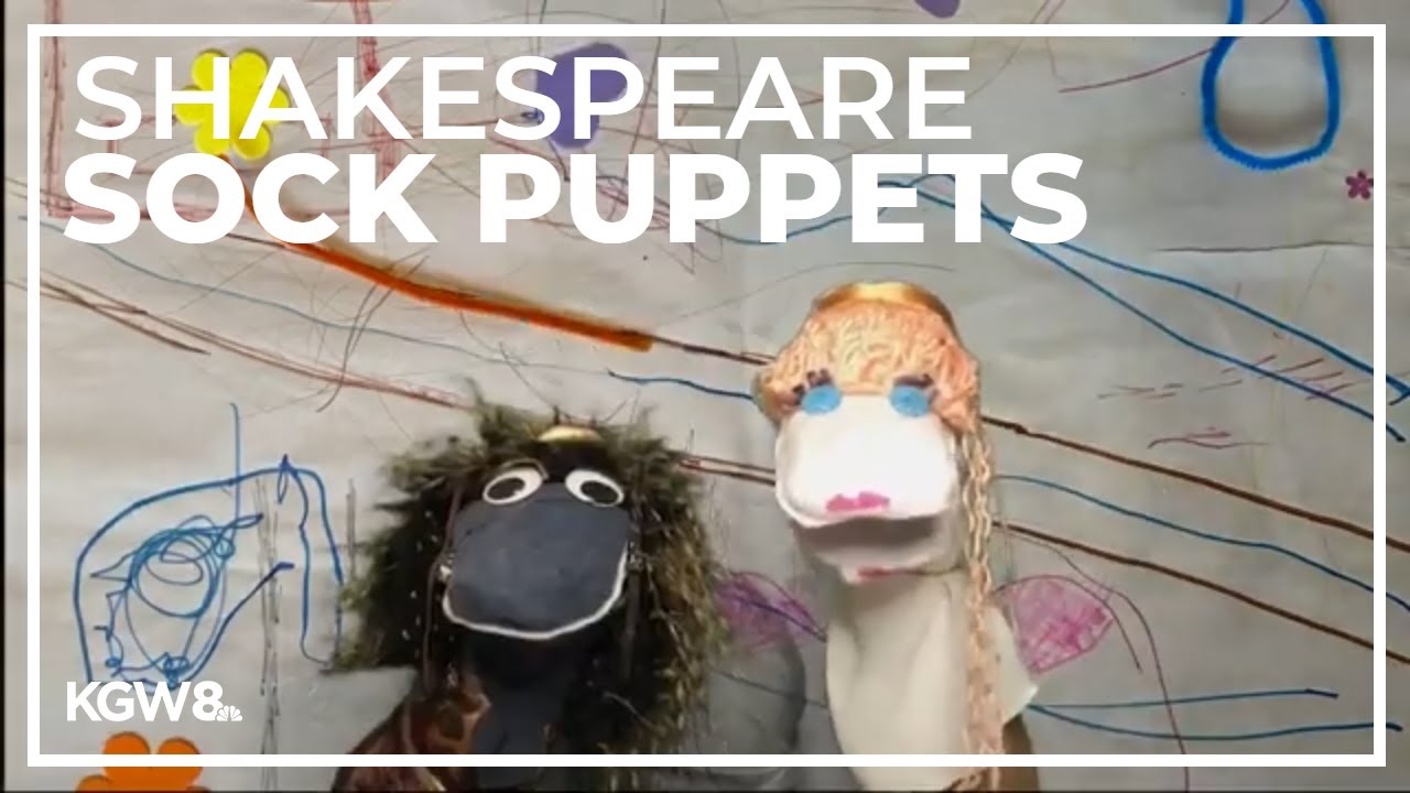 Portland theater company presents Shakespeare sock puppet show - YouTube