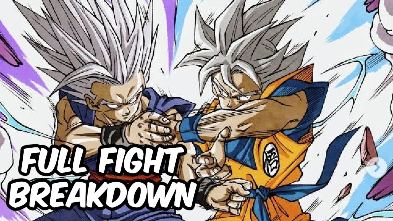 Beast Gohan vs Ultra Instinct Goku FULL Fight Breakdown - YouTube
