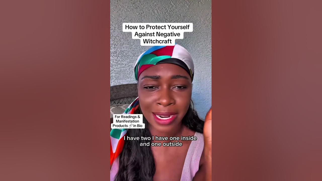 How 2 protect yourself from negative witchcraft #protection #witchcraft ...