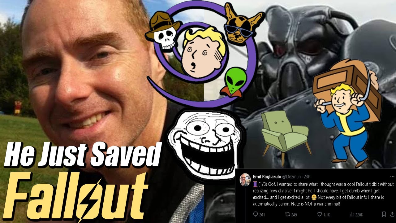 Emil Pagliarulo Just Saved Fallout Lore - YouTube