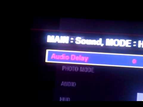 Fixing audio lag on Samsung LCD - YouTube