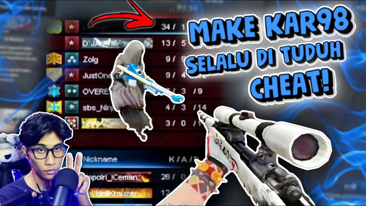 KILL 34! KAR 98 mengalahkan BARRETT M82A1🔥 kenceng banget!! - Gameplay ...