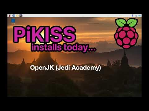 OpenJK Star Wars Jedi Knight: Jedi Academy for Raspberry Pi - YouTube
