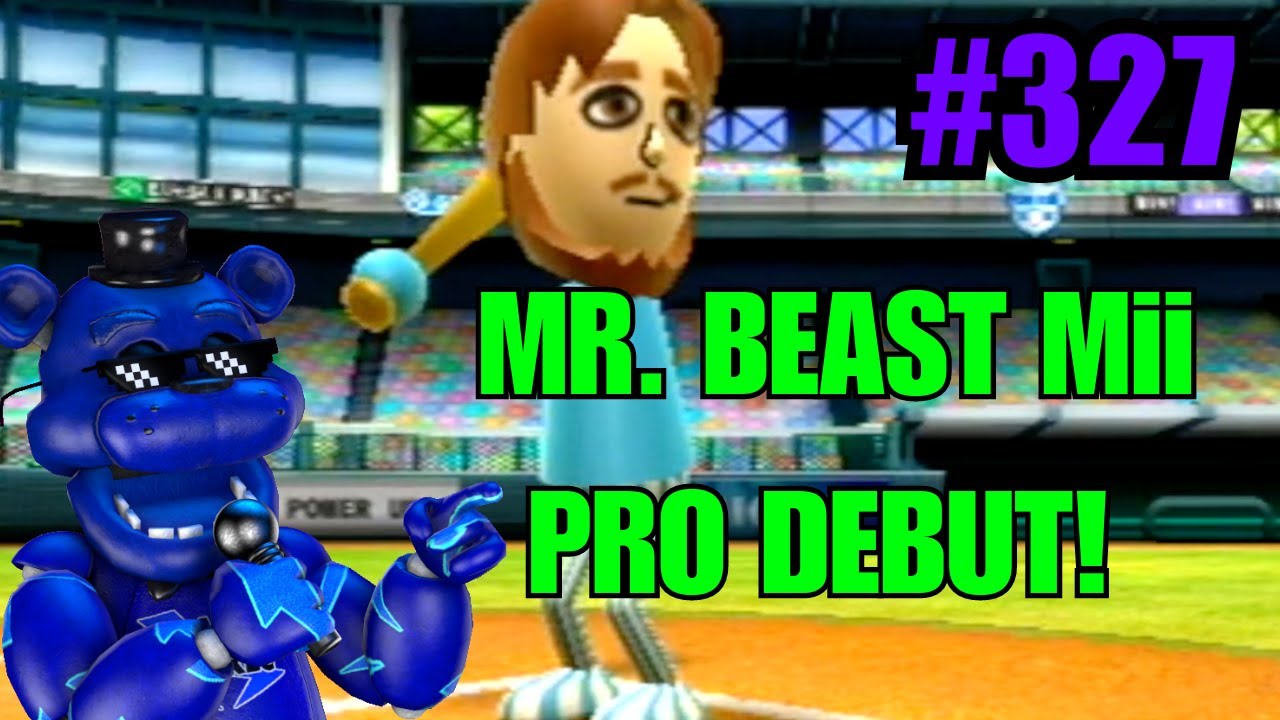 MR BEAST Mii PRO DEBUT! - YouTube