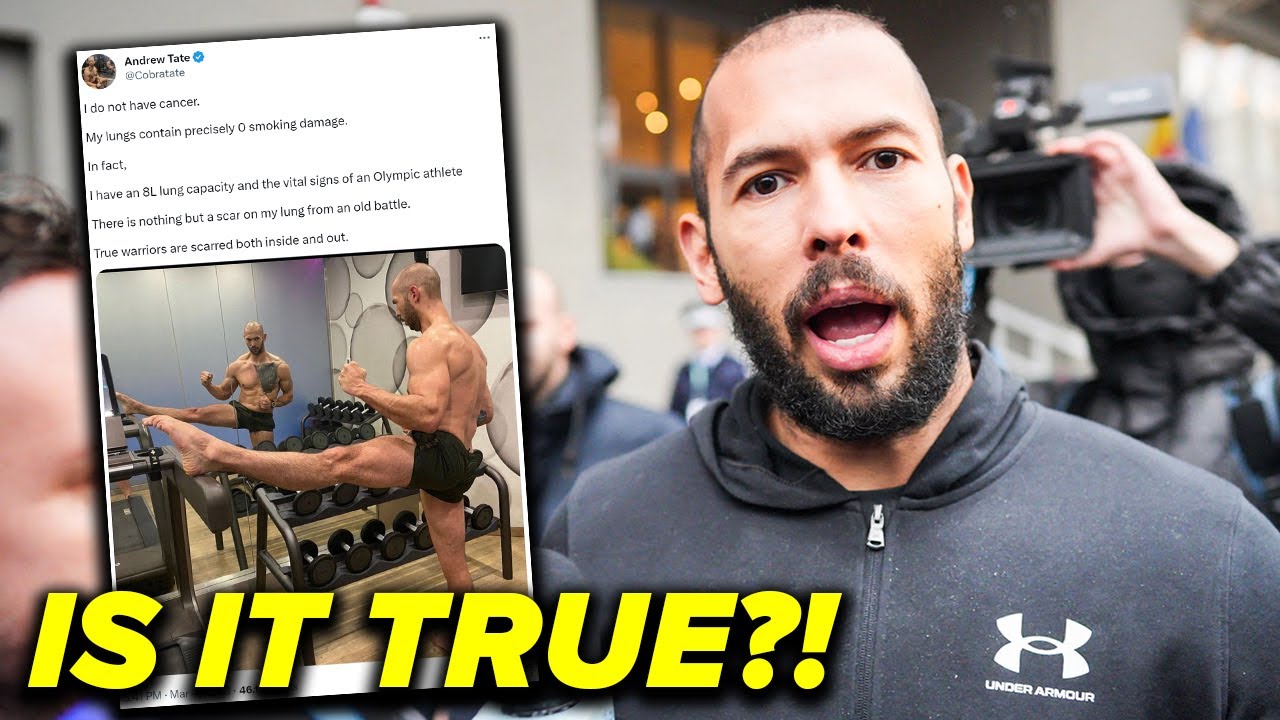 Andrew Tate EXPLAINS His Lung Cancer! - YouTube