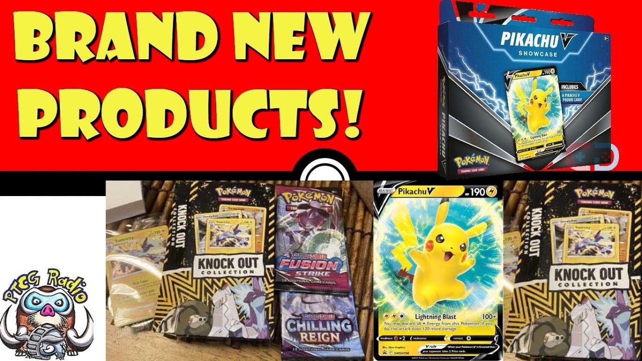 Brand New Pokémon TCG Products Revealed! Knockout Collection & Showcase ...