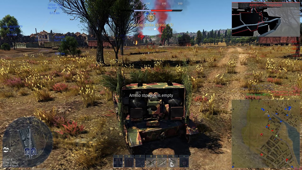 War Thunder: Enemy destruction moment | Shot with GeForce - YouTube