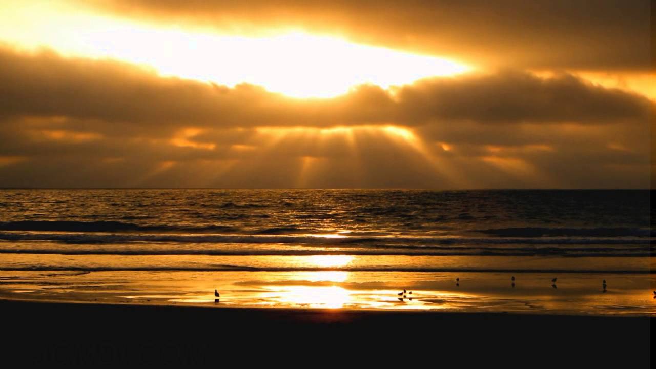 Ventura Beach High Contrast sunset (4 sample clips) V16692 - YouTube