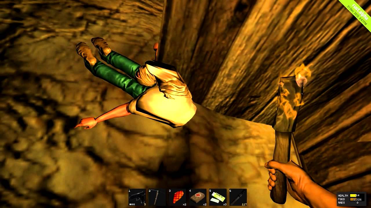 Rust funny death glitch! - rust - YouTube