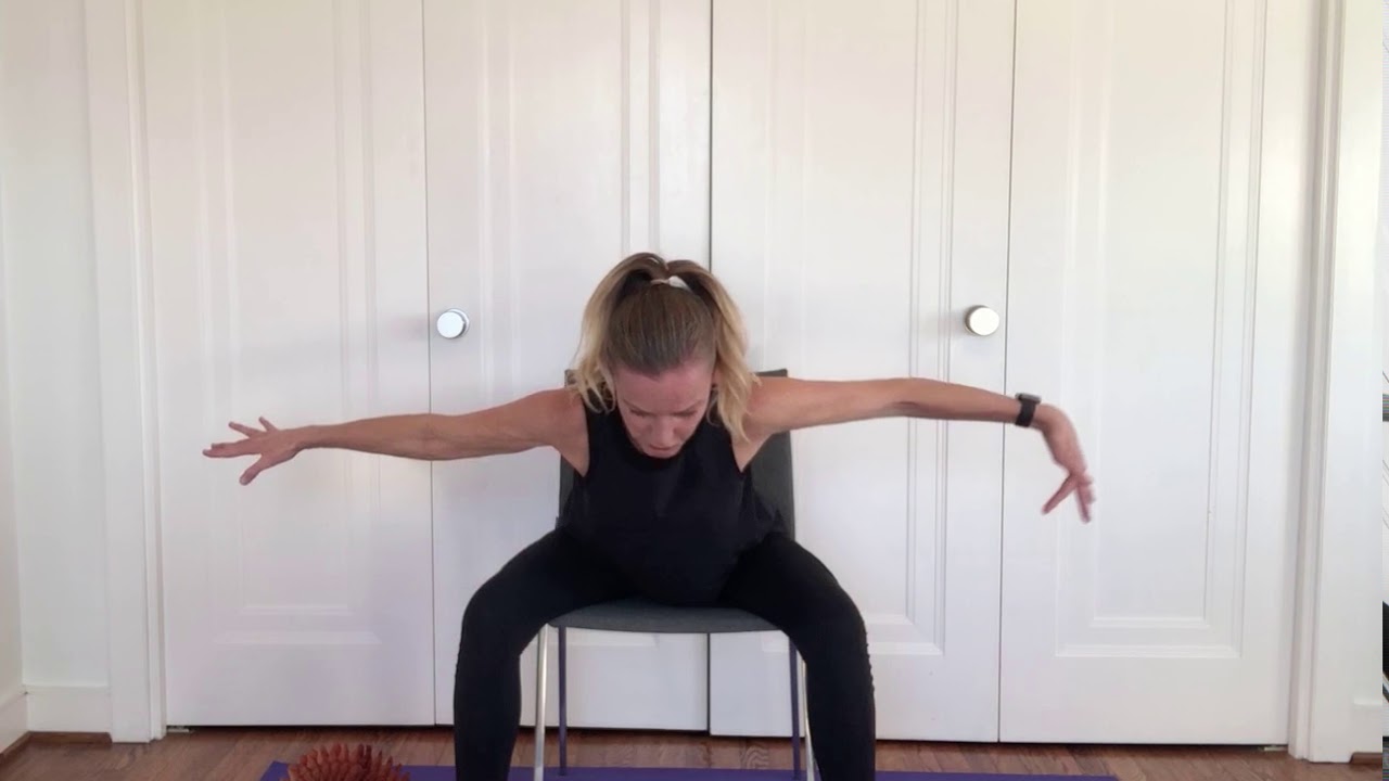 Chair Accessible Movement for Kids: Thanksgiving theme - YouTube