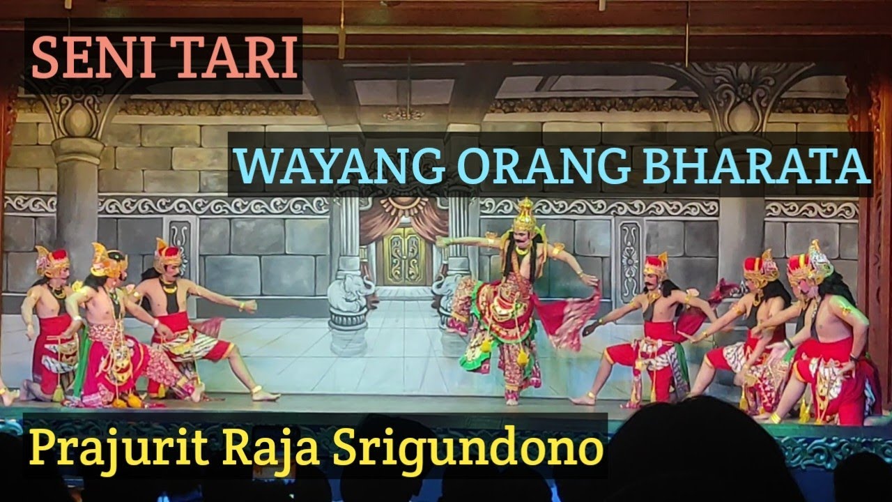 Tarian prajurit raja Srigundono. Wayang orang Jakarta. - YouTube