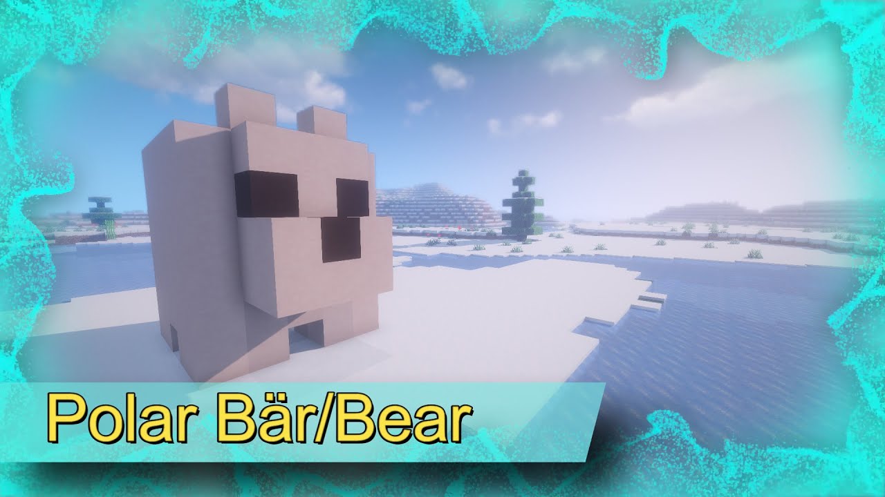 Wie baut man eine Statue in Minecraft I Minecraft Statue bauen I Polar ...