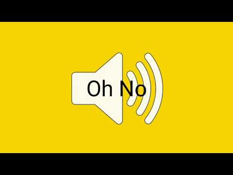 Oh No Sound Effect - YouTube