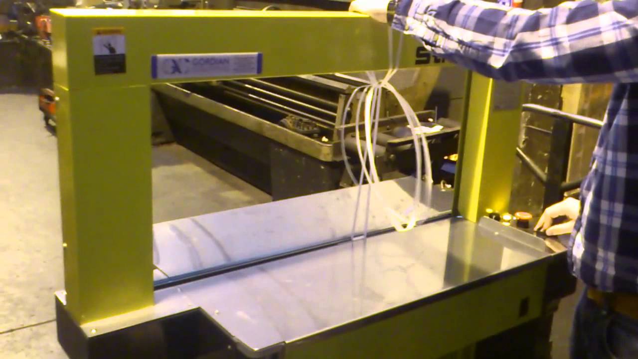 JK 5000- Strapping Machine - YouTube