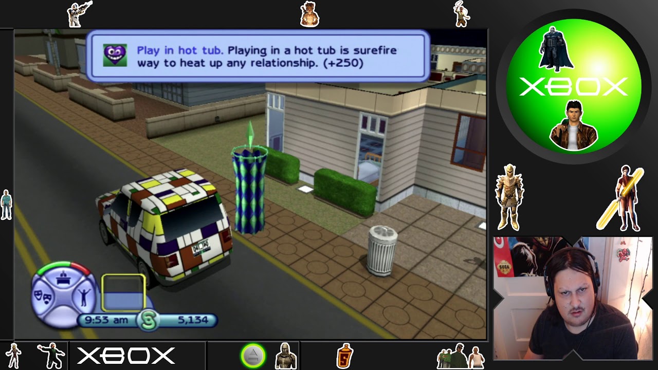 Sims 2 and 1 Original Xbox,More Sim fun - YouTube