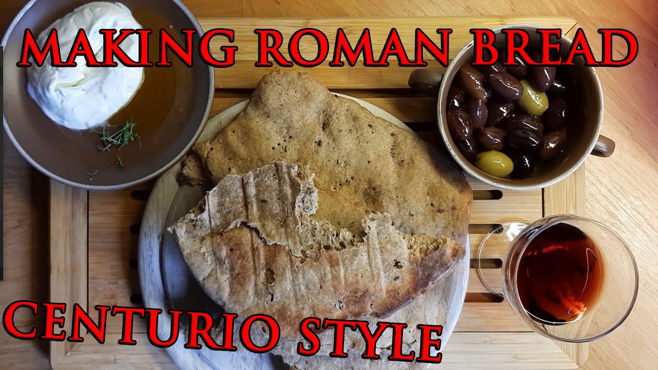 Making Roman Military Bread | Panis Militaris | Bread of the ...