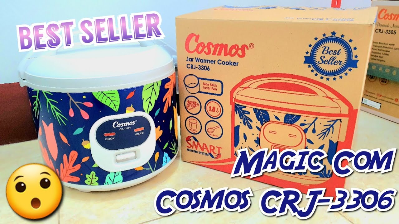 Magic Com | Rice Cooker | Cosmos CRJ-3306 1.8L | Best Seller-nya Cosmos ...