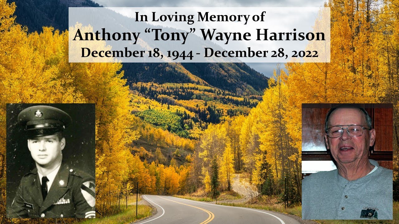 Tony Harrison Memorial Service - YouTube