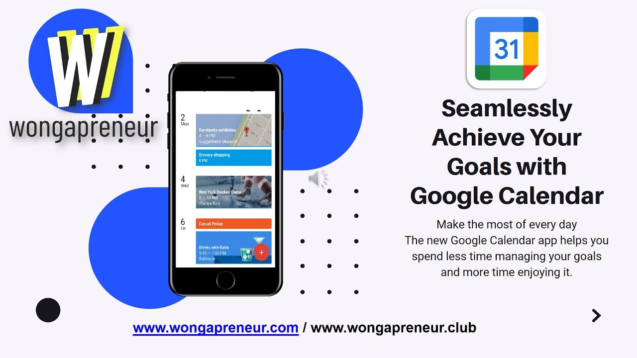 How To Achieve Your Goals With Google Calendar ? - YouTube