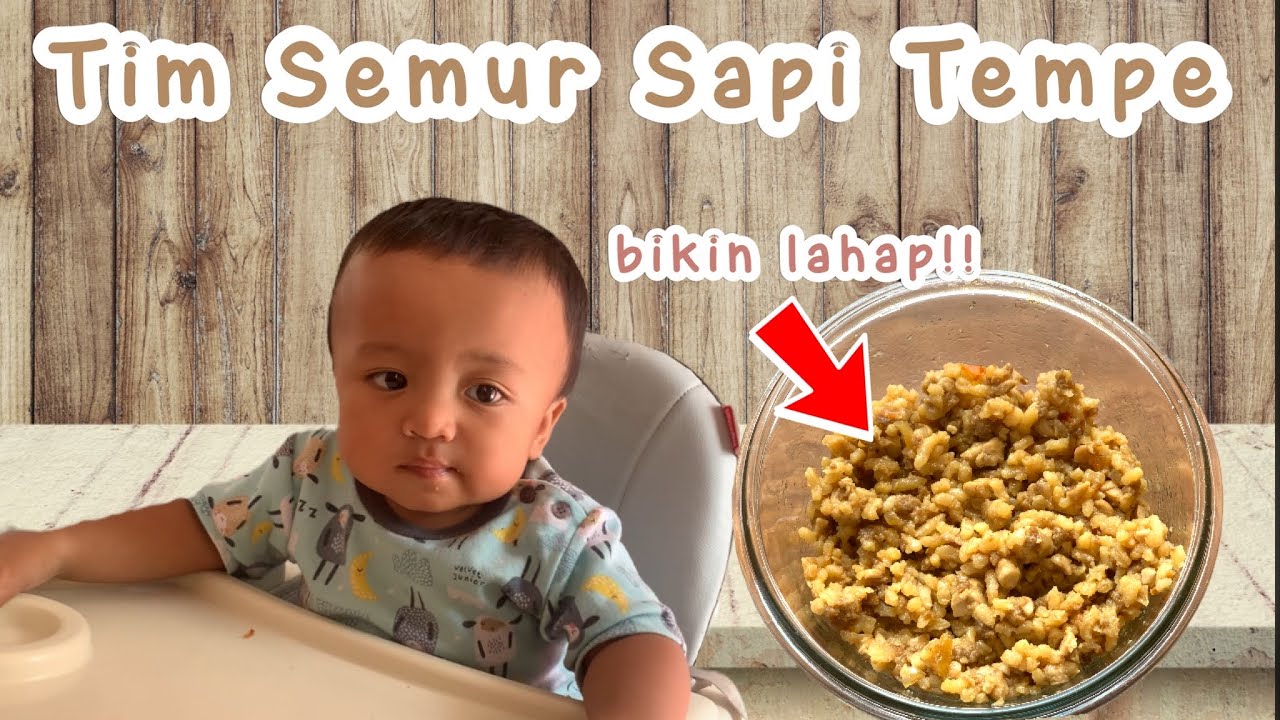Tim Semur Sapi Tempe, Mpasi untuk Bayi usia 9-11 Bulan, Resep dari dr ...