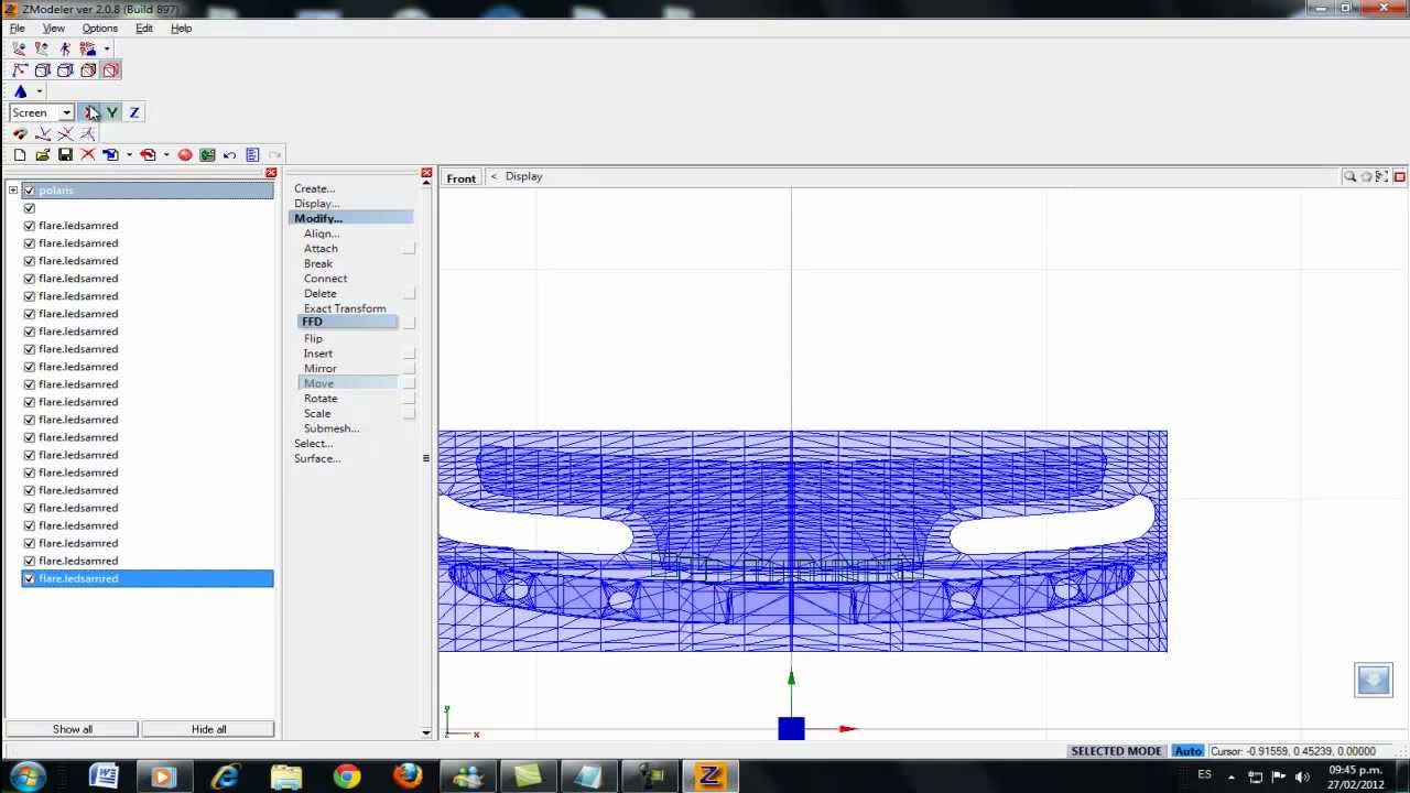 tutorial zmodeler: leds - YouTube