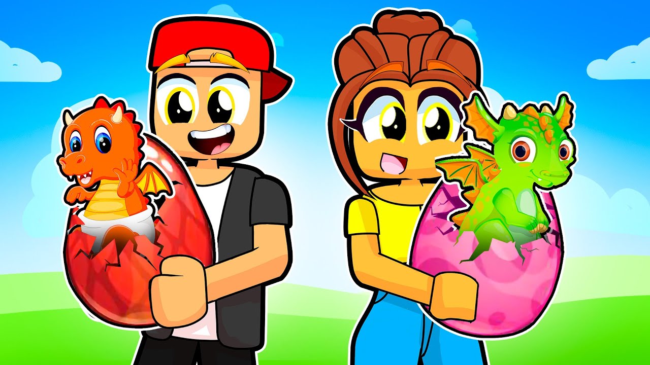 WE HATCHED BABY DRAGONS! - ROBLOX - YouTube