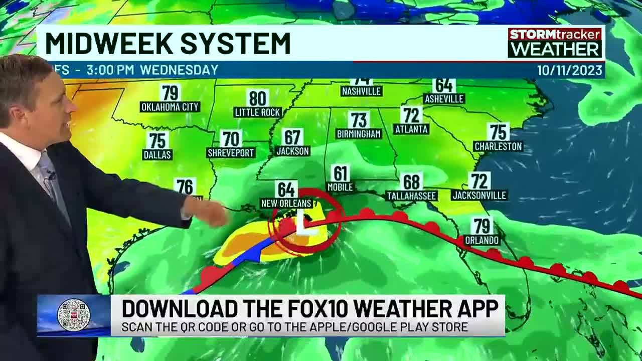 Nice fall weather will continue tonight and Tuesday - YouTube