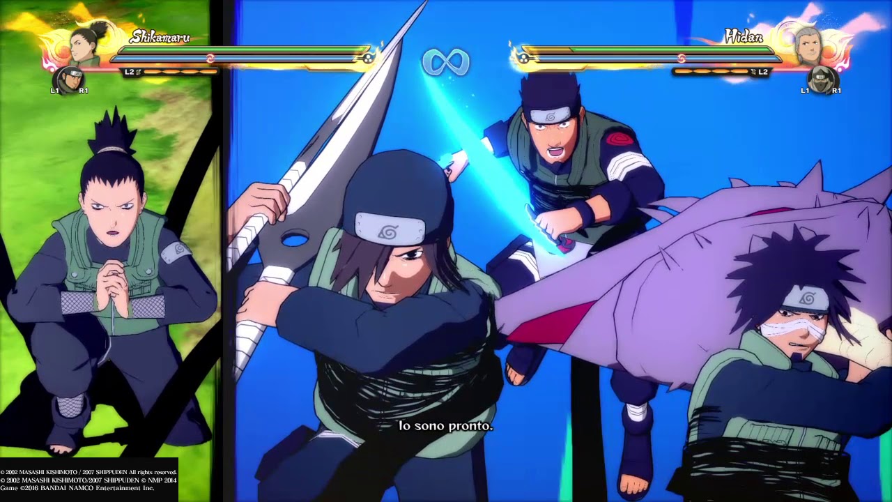 NARUTO STORM 4 Shikamaru and Asuma Ultimate Team Jutsu - YouTube