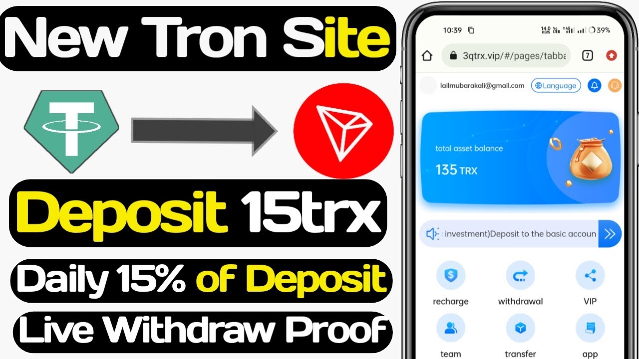 New Tron Website 🤑 Earn Daily 15% of Investment | Digital Expose - YouTube