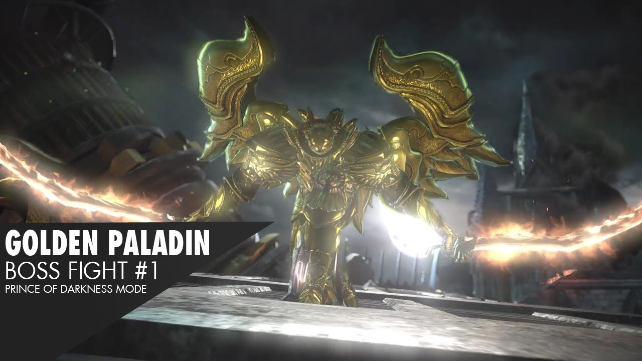 Castlevania: Lords of Shadow 2 - Boss #1 - Golden Paladin - YouTube