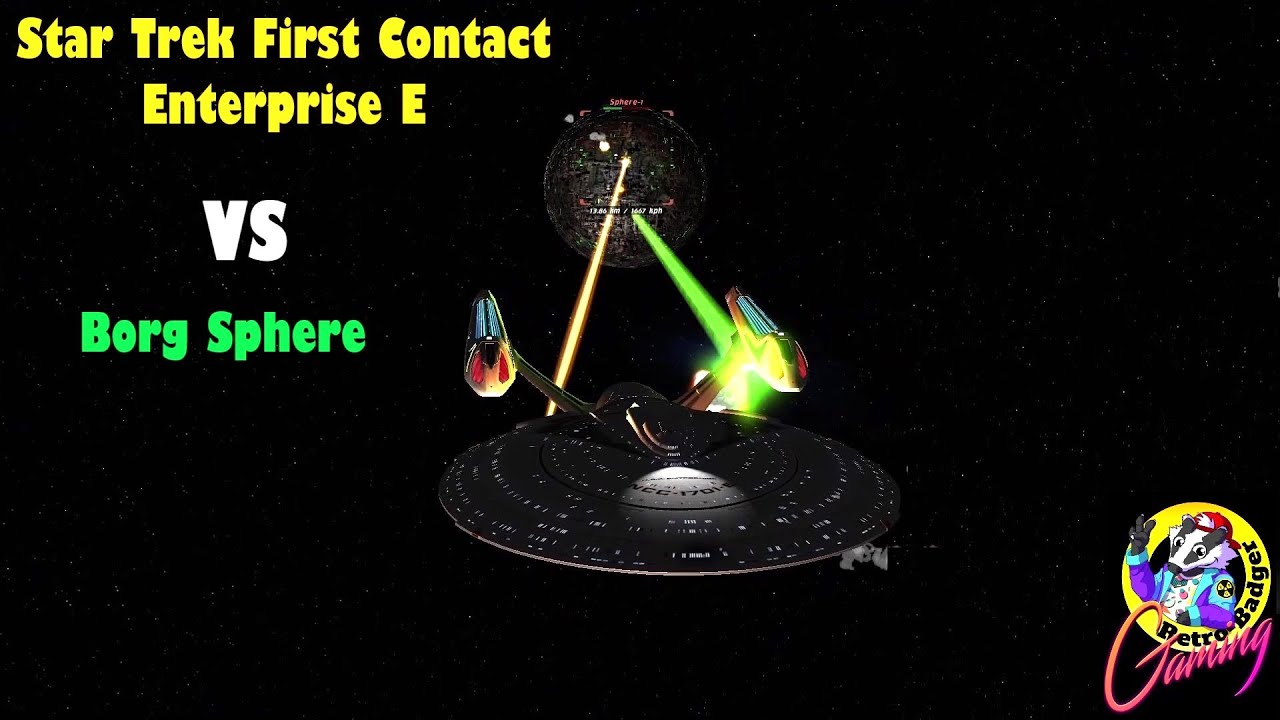 Star Trek First Contact Borg Battle