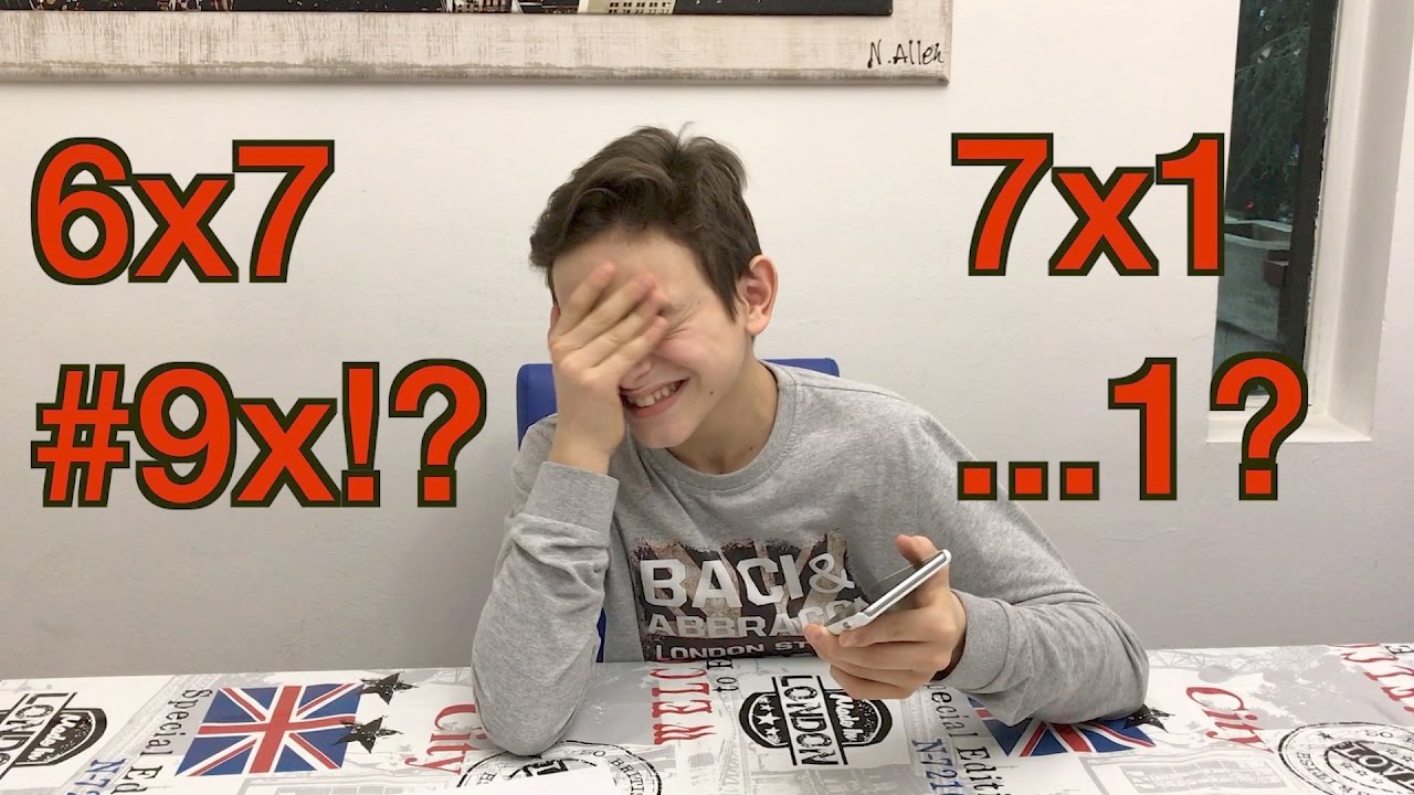 LA GENTE CONOSCE LE TABELLINE? 樂 ESPERIMENTO SOCIALE by Lukas Gym - YouTube