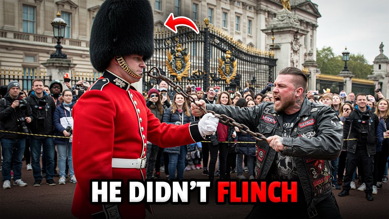 A Biker Attacked a Royal Guard With a Chain, but What Happened Next ...