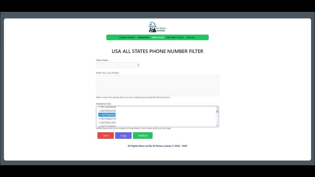 USA Working Phone Number Validator Working 2023 YouTube usa-working-phone-number-validator-working-2023-youtube