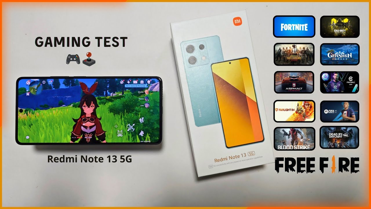 Redmi Note 13 5G Gaming Test - YouTube