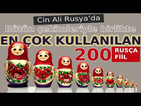 EN ÇOK KULLANILAN 200 RUSÇA FİİL