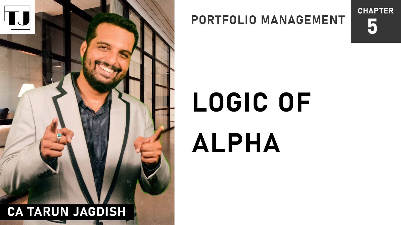 ALPHA | PORTFOLIO MANAGEMENT | CA TARUN JAGDISH | CA FINAL - YouTube
