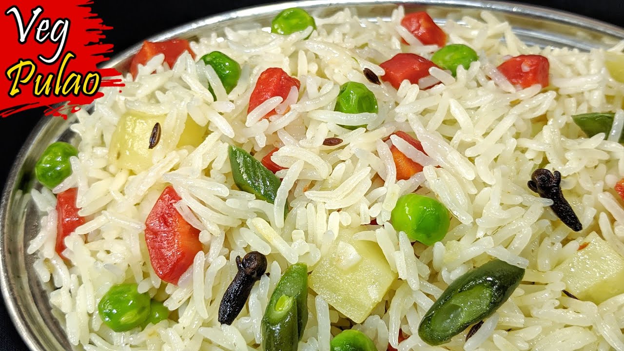 Vegetable Pulao Recipe | ভেজ পোলাও | Veg Pulao Recipe | Veg Pulao ...