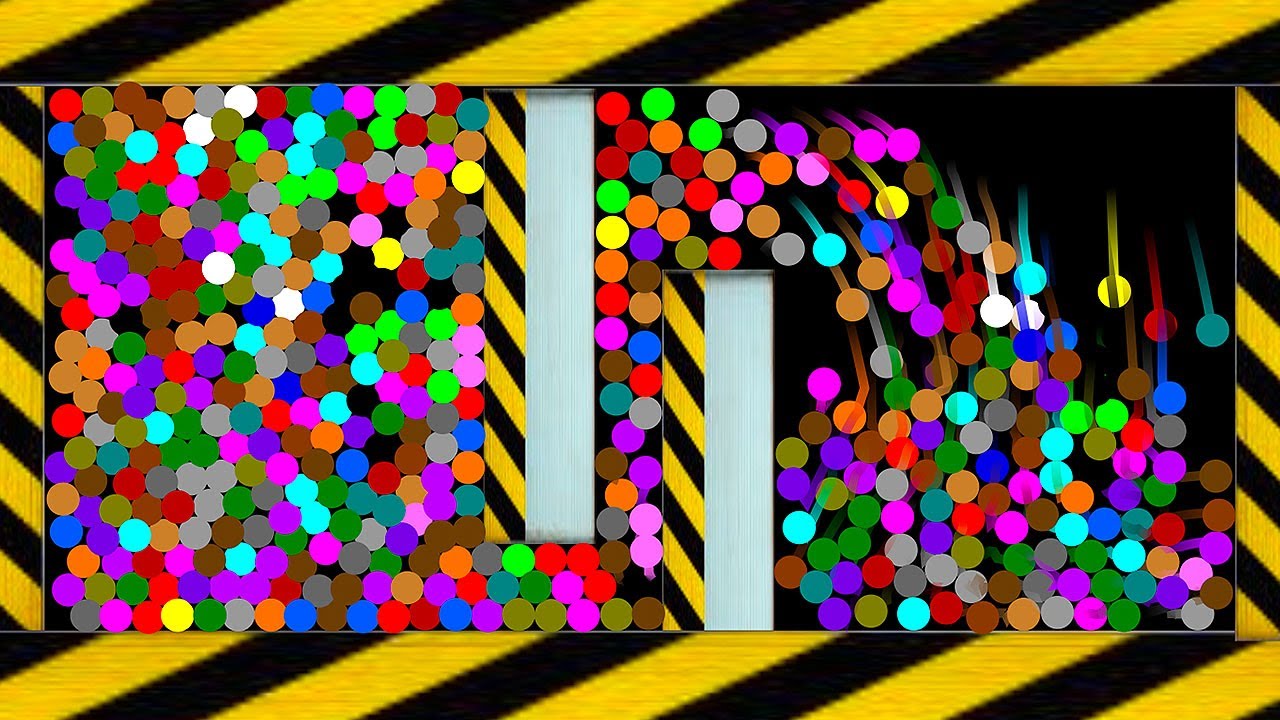 Shutter Crush Lava + Proliferations Marble Survival Race in Algodoo ...