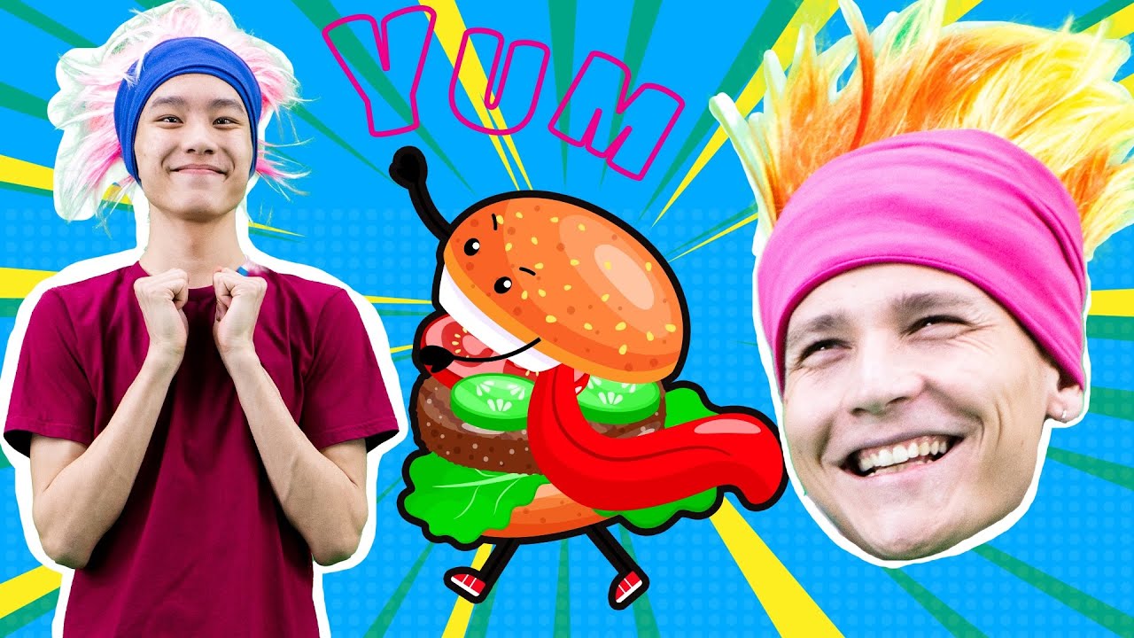 Let’s make burger Kids Songs Choo Choo TV & Nursery Rhymes - YouTube