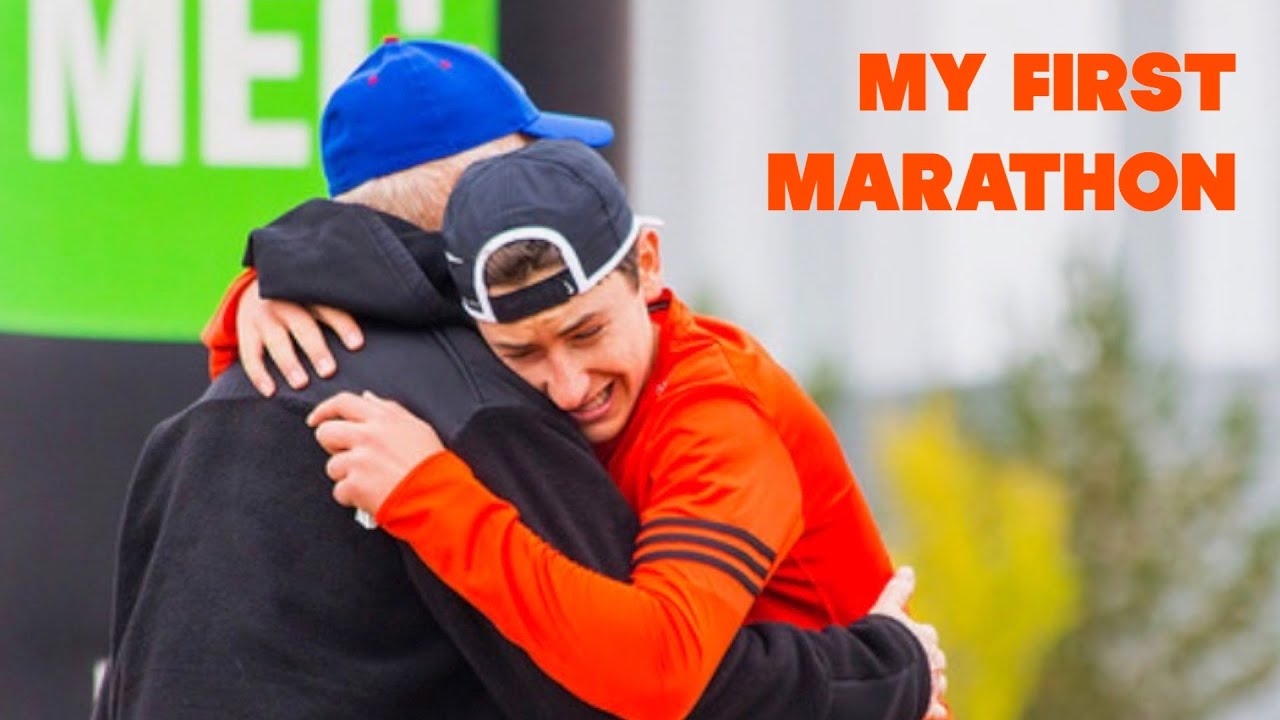 Running My First Marathon - YouTube