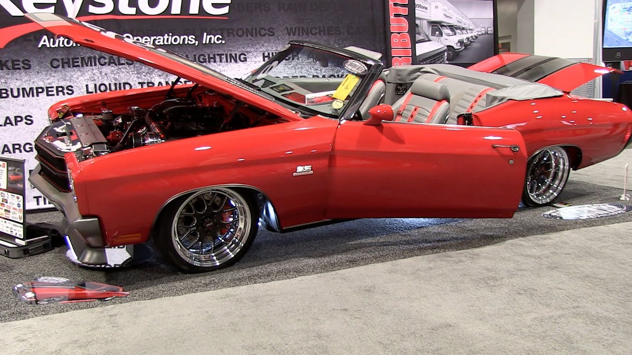 1,000 Horsepower Supercharged 1970 Chevelle Convertible at SEMA 2014 ...