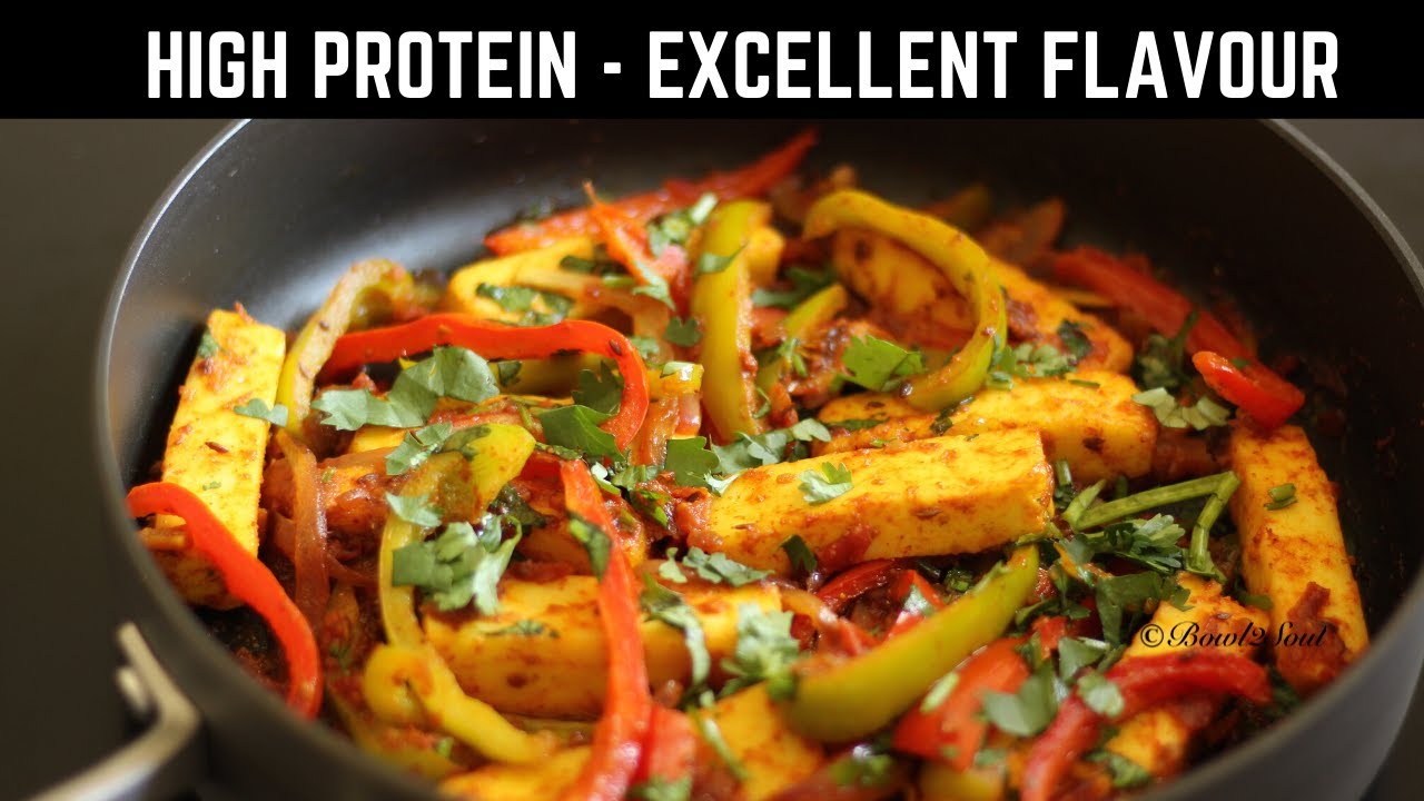 PERFECT PANEER JALFREZI | Instant Healthy Paneer Recipe | Healthy ...