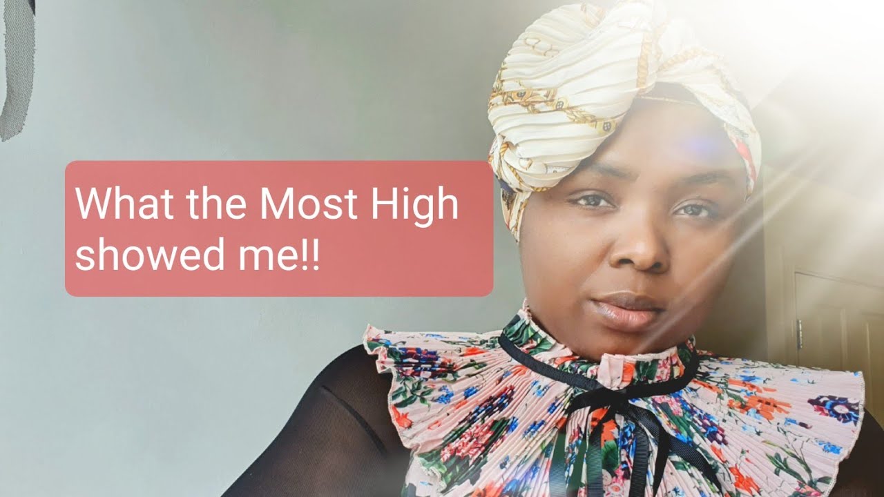 WHAT THE MOST HIGH SHOWED ME!! WATCH/SHARE!! - YouTube