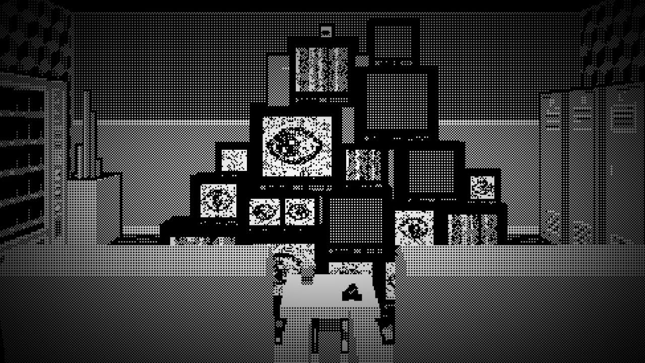 This 1 Bit Horror Game Was WEIRD. - YouTube