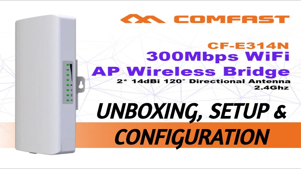 CF-E314N UNBOXING, SETUP & CONFIGURATION - YouTube
